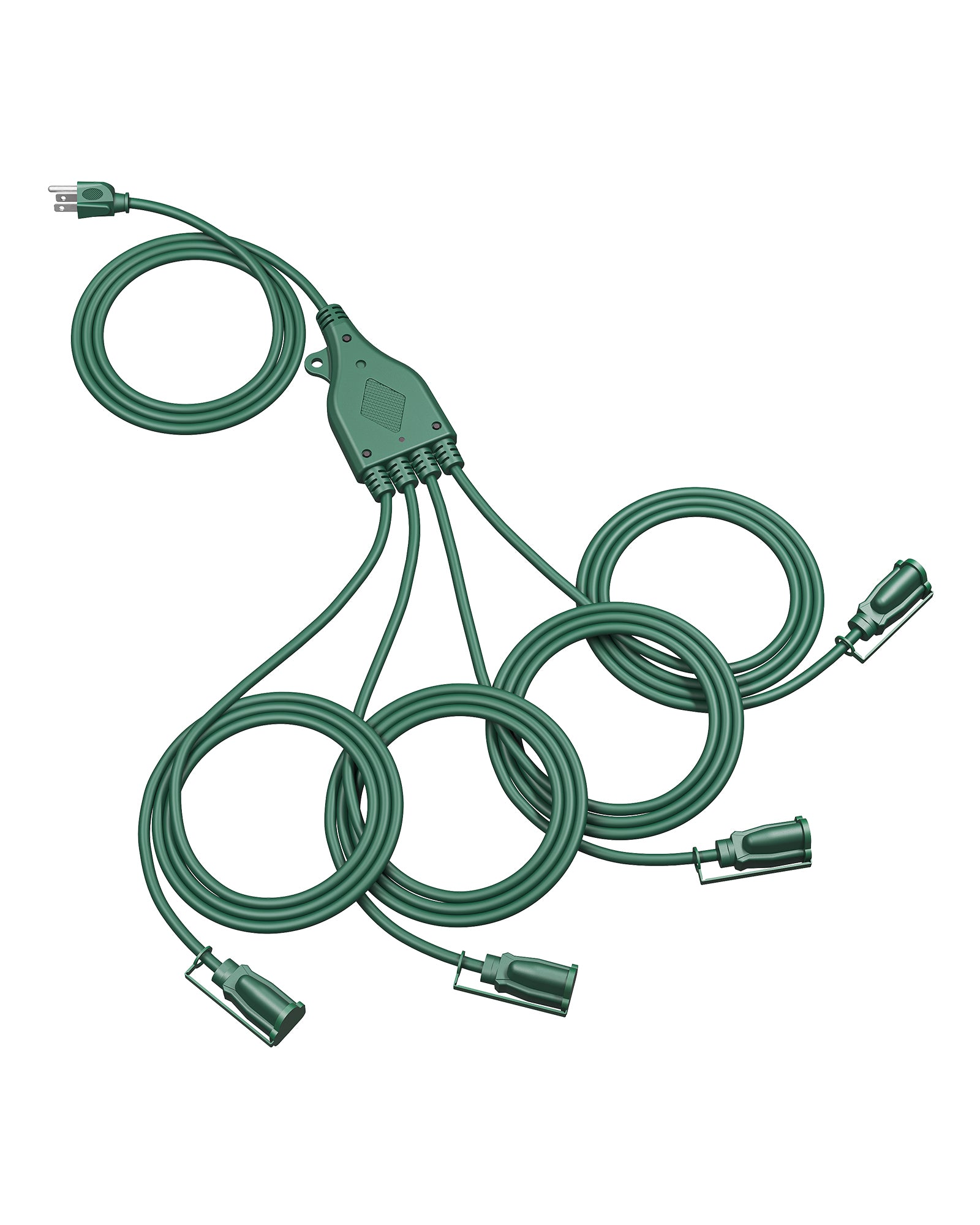 DEWENWILS Green Outdoor Extension Cord, Outdoor Extension Cord with ...
