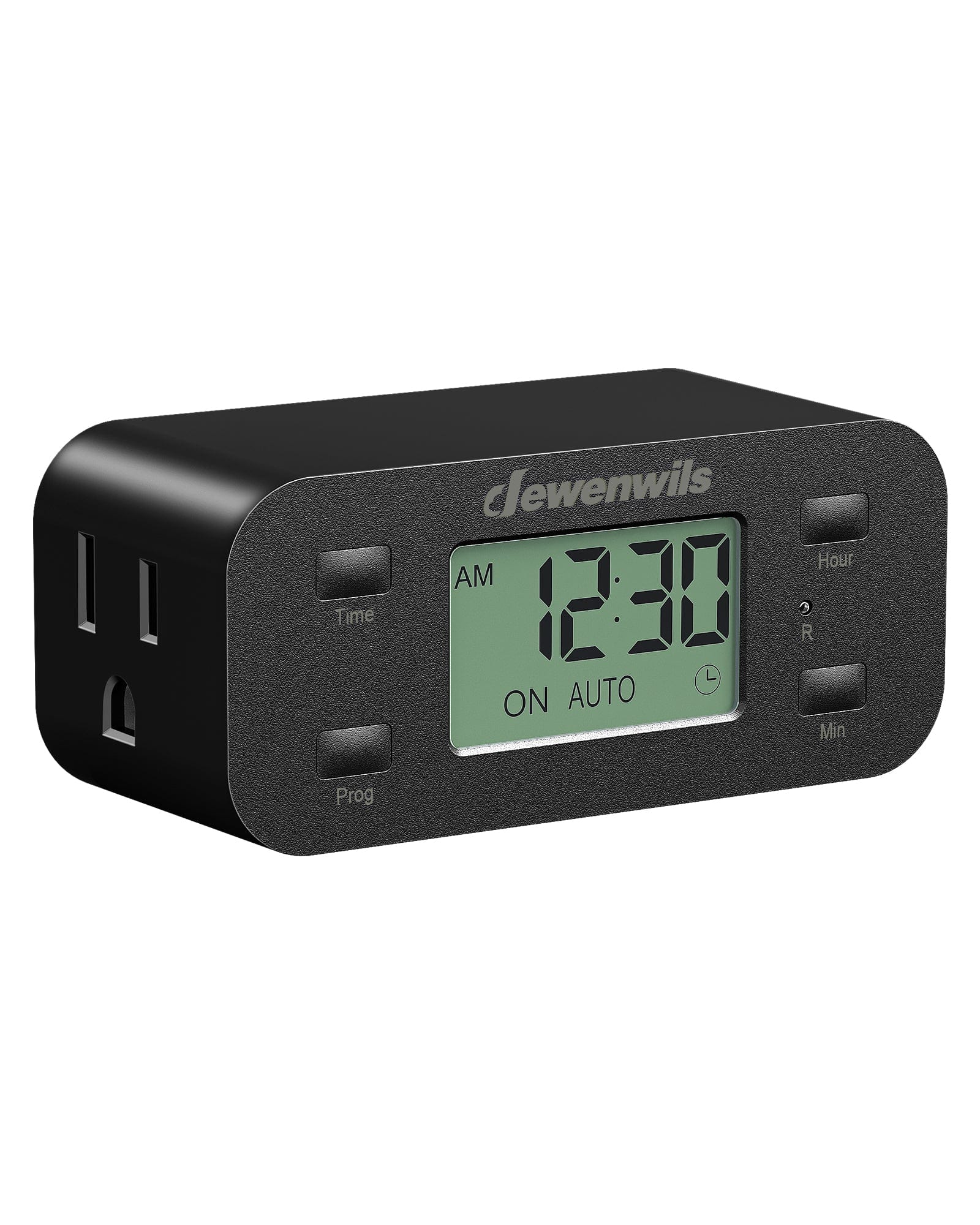 DEWENWILS 24 Hour Programmable Digital Timer Outlet, 3 Prong Timers for ...