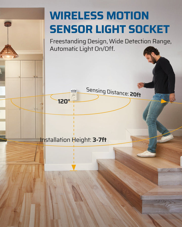 Dewenwils Motion Sensor Light Socket E26e27 Dusk To Dawn Sensor