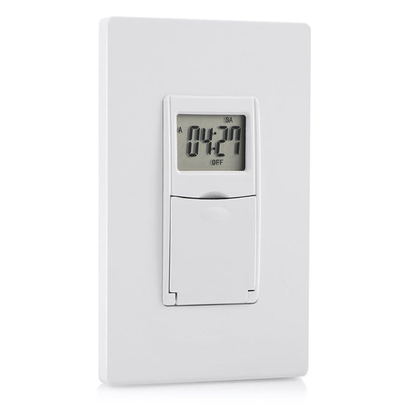 DEWENWILS Indoor In Wall Digital Timer Switch, Programmable Switch ...